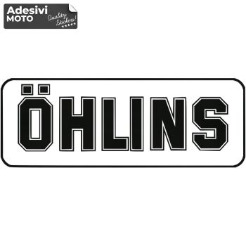 "Ohlins" Type 2 Sticker Forks-Swingarm-Tail-Fender - Adesivi Moto