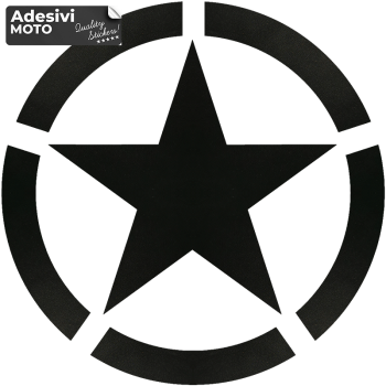 US Army Military Star Sticker Off Road-Hood-Doors-Sides-Car - Adesivi Moto